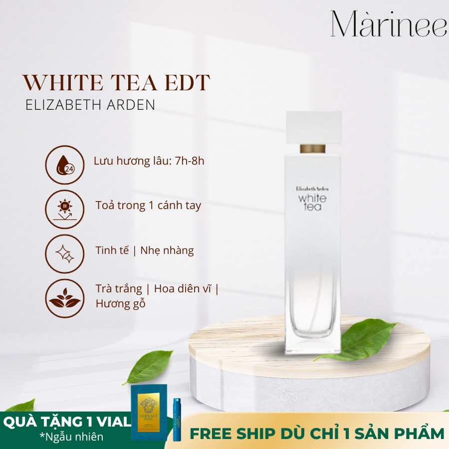 Nước hoa nữ chiết 10ml Elizabeth Arden White Tea